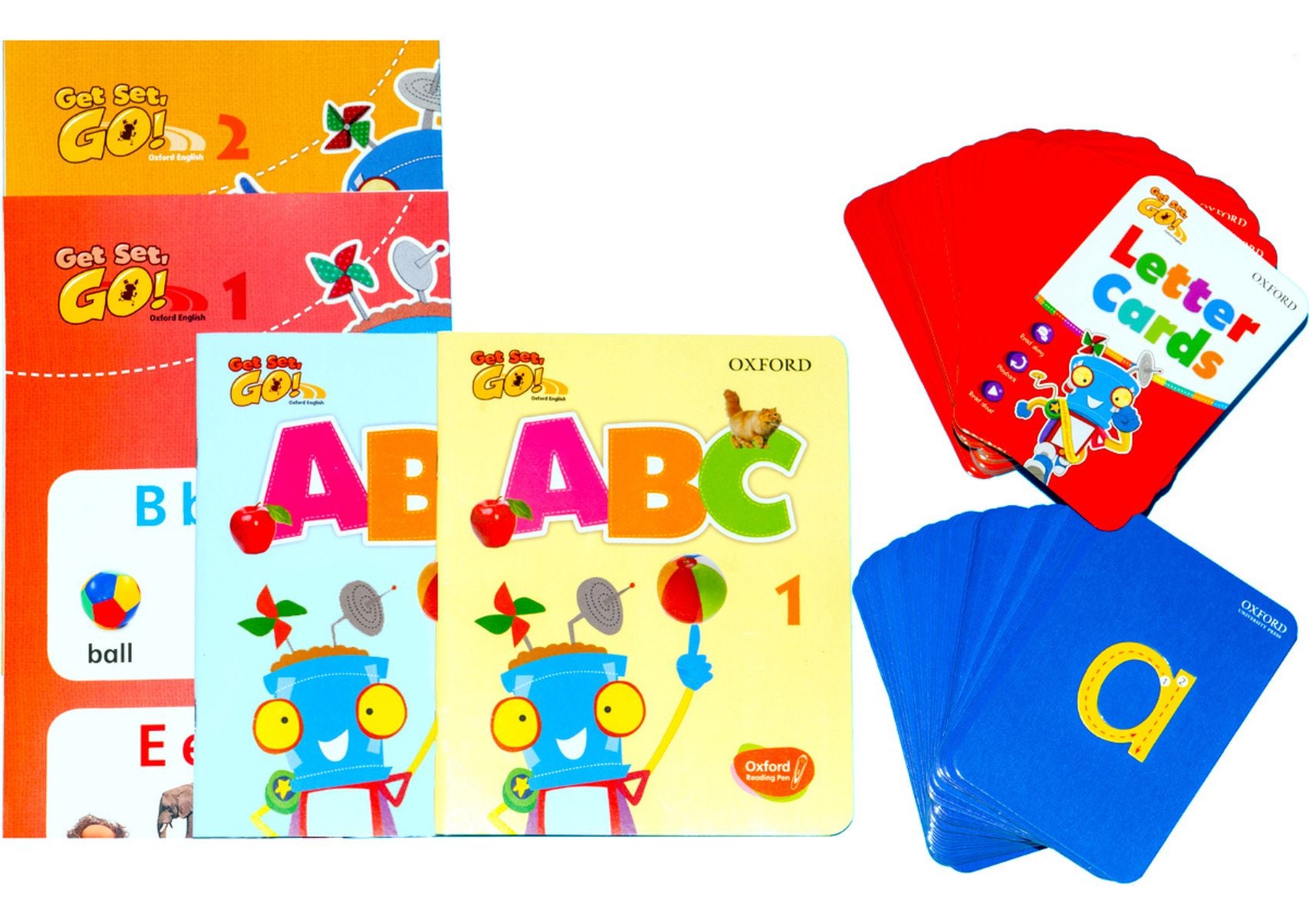 Get Set, Go! Oxford English Learning Packs（Ages: 1-2） | Compatible wit